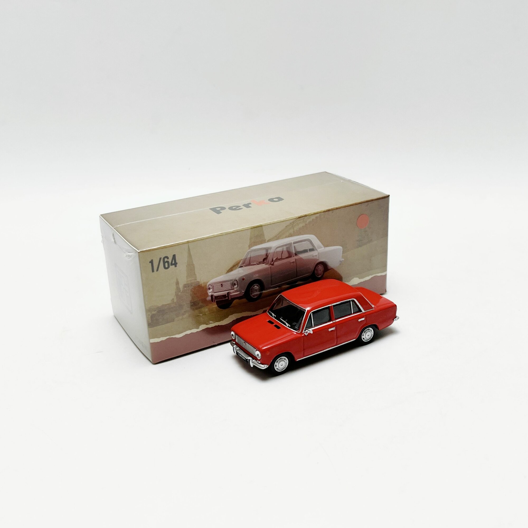 Perka 1:64 Советская LADA 2101 Модель автомобиля из литого металла