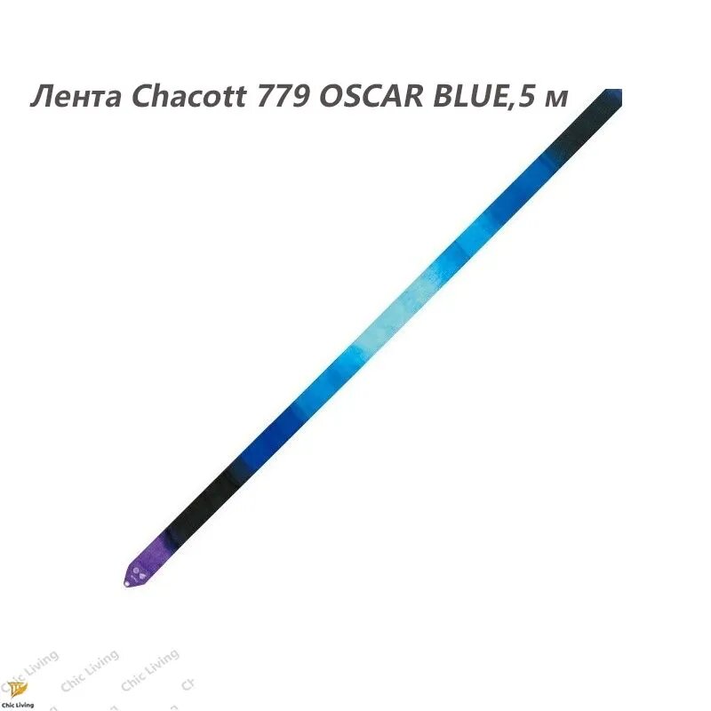 Лента для художественной гимнастики Chacott 779 OSCAR BLUE 5 м детская лента для гимнастики