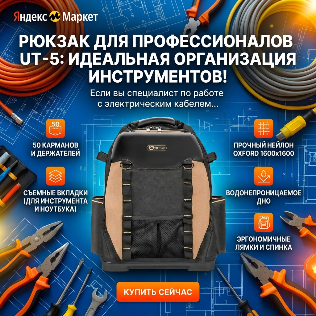 UT-5 Лучший рюкзак для инструментов, ноутбука