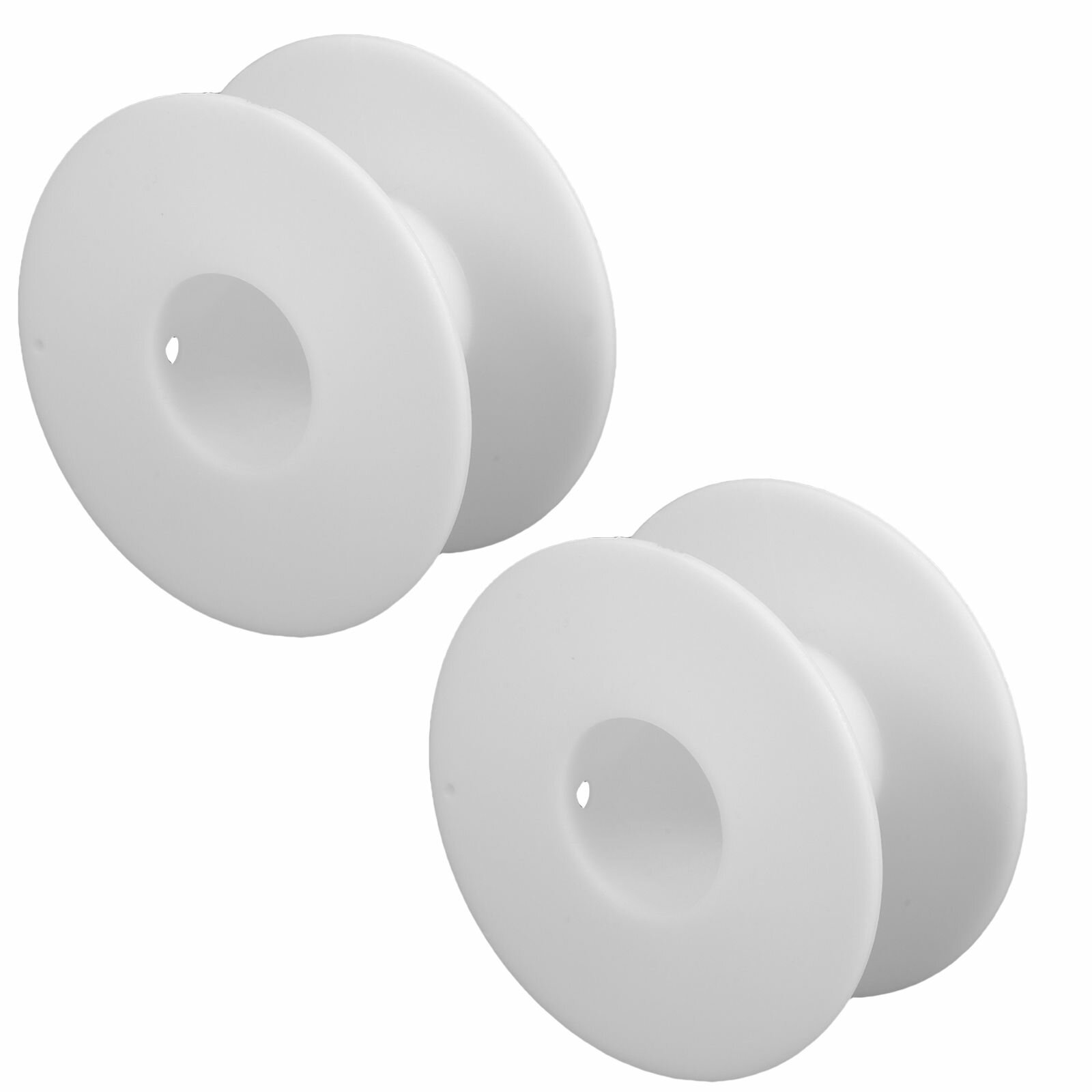 Удобная Бобина Для Провода Белая 4 Шт Размер 6.80X6.80X3.20Cm Гладкая Намотка Кабеля