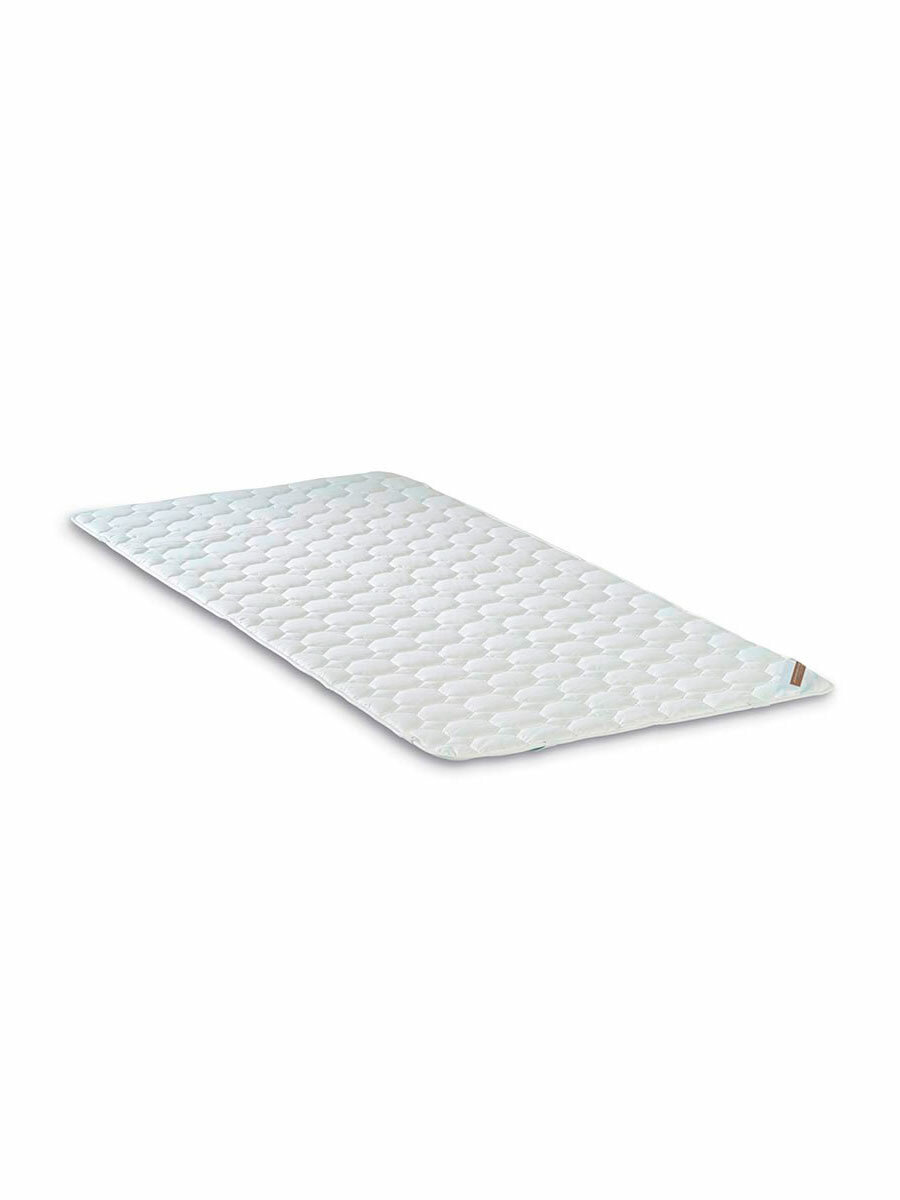 Наматрасник 2-спальный стеганый Johann Hefel Pure Cotton 180x220см, цвет белый