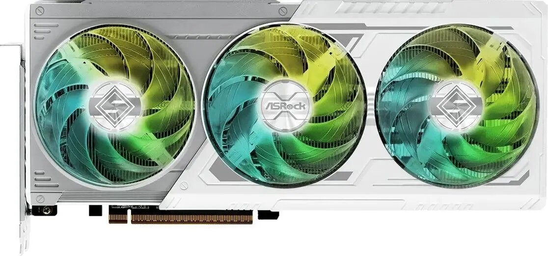 Видеокарта ASRock Radeon RX 9070 XT Steel Legend 16GB RX 9070XT, HDMI, DP*3, 16G, D6