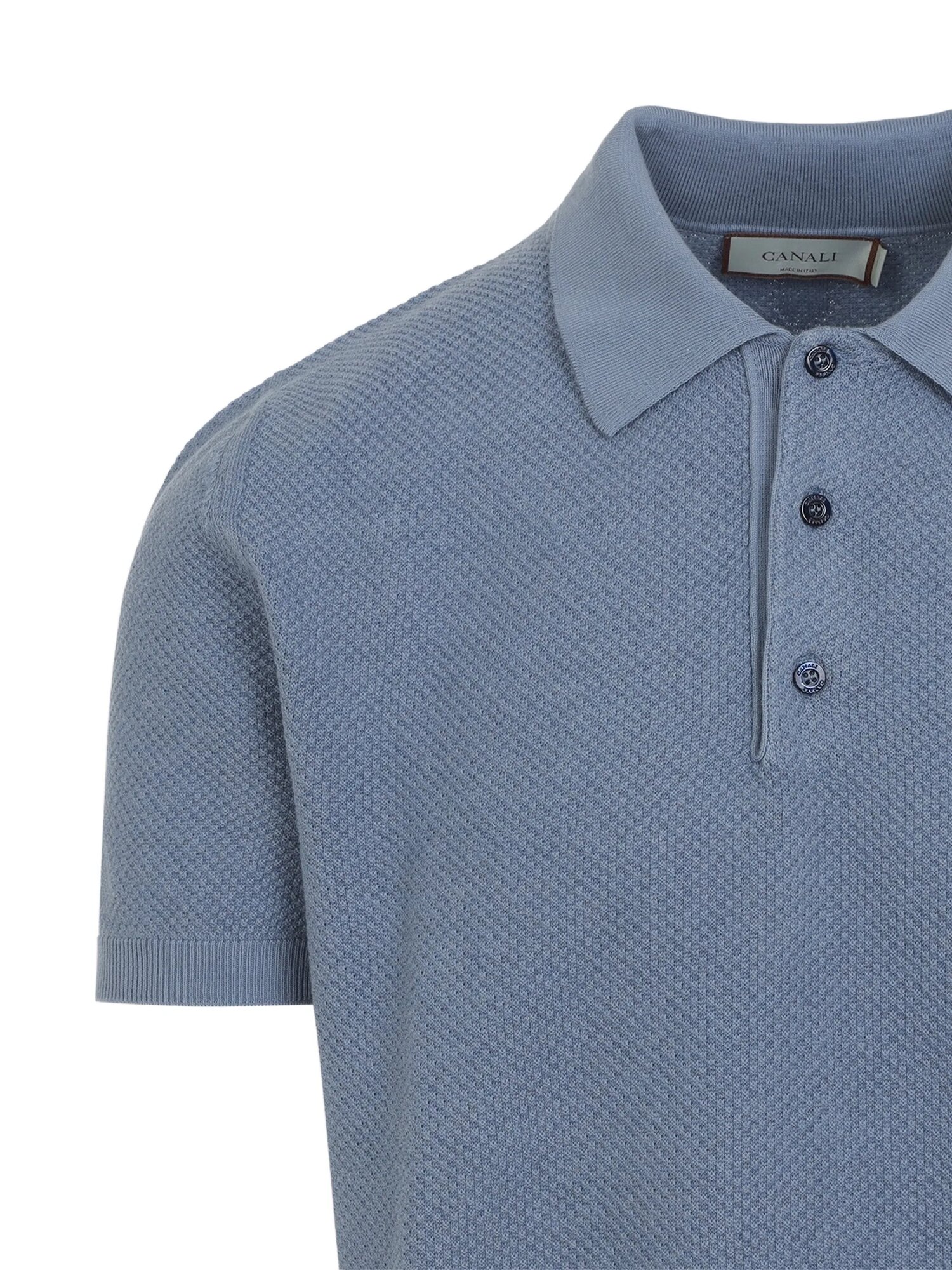 Рубашка Canali Button-fastening polo shirt, размер 46 — фото 1