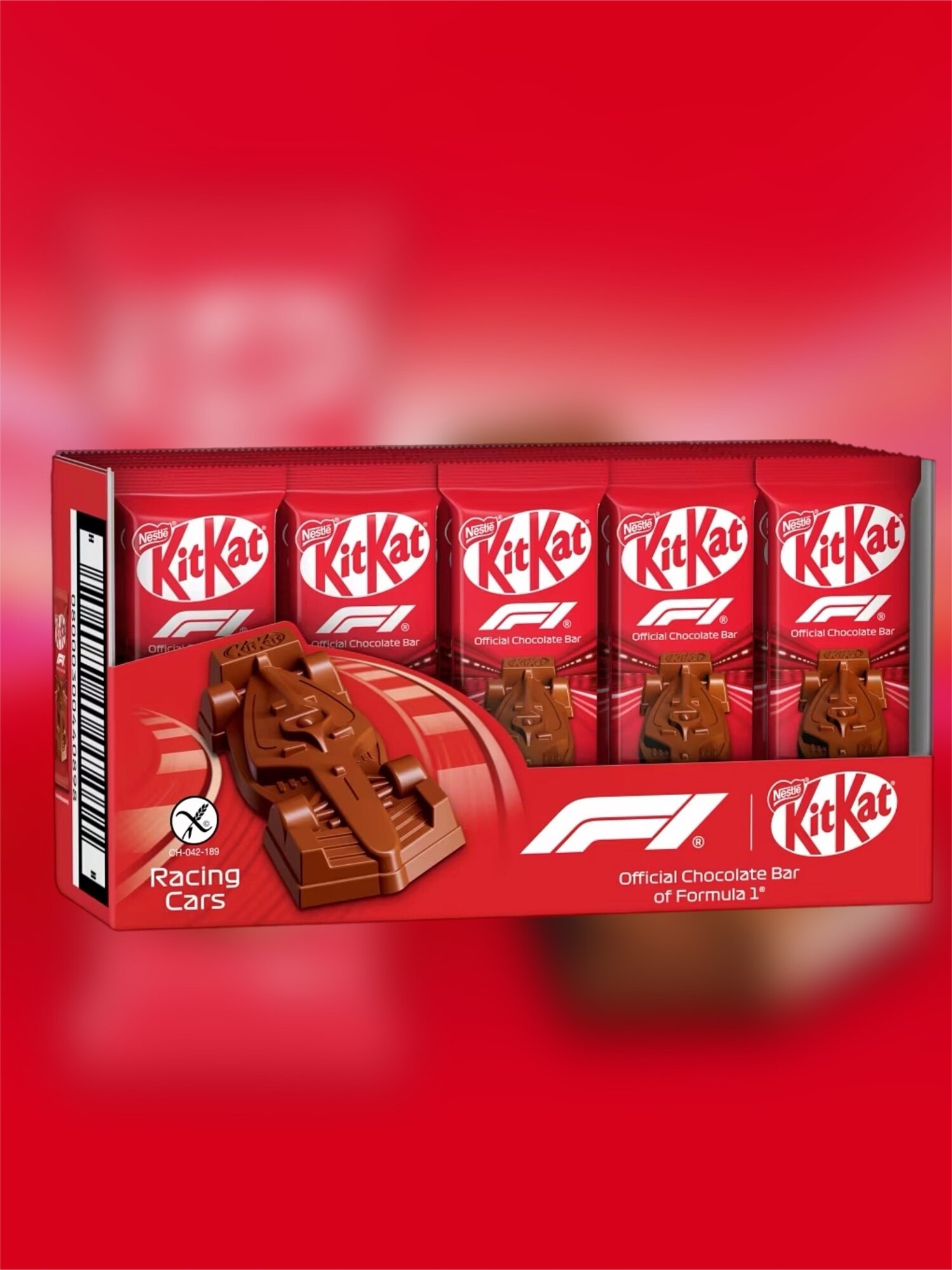 KitKat F1 Choc Bar Шоколадный батончик КитКат Формула 1, 29г х 30 шт/ блок (США)