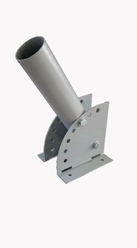 Кронштейн универсальный КР-3У L250 d48 крепление к стене/под монтажную ленту регулир. угол TVENKOM БП-00015891