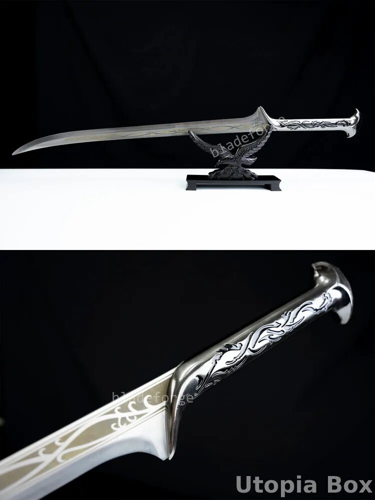 Металлический меч Трандуила Короля Эльфов 95см для косплея и коллекционирования