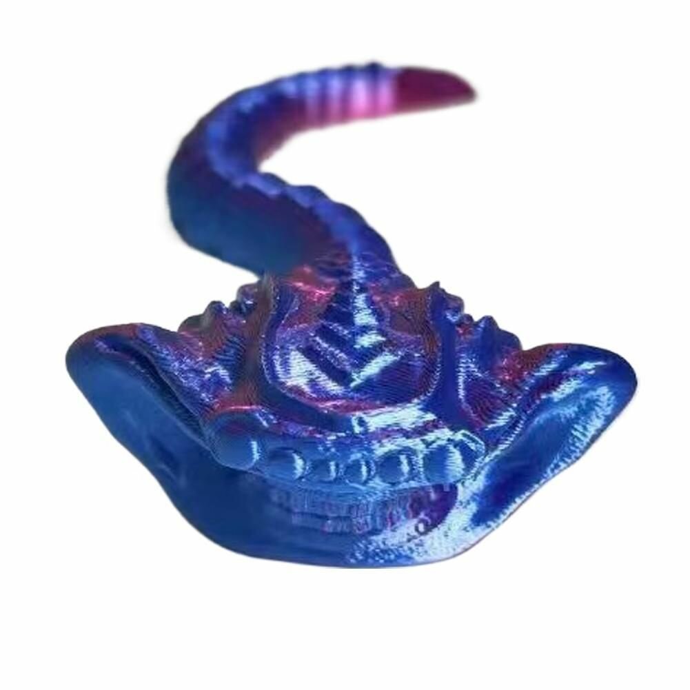 Шарнирные фигурки глубоководных монстров, напечатанные на 3D-принтере