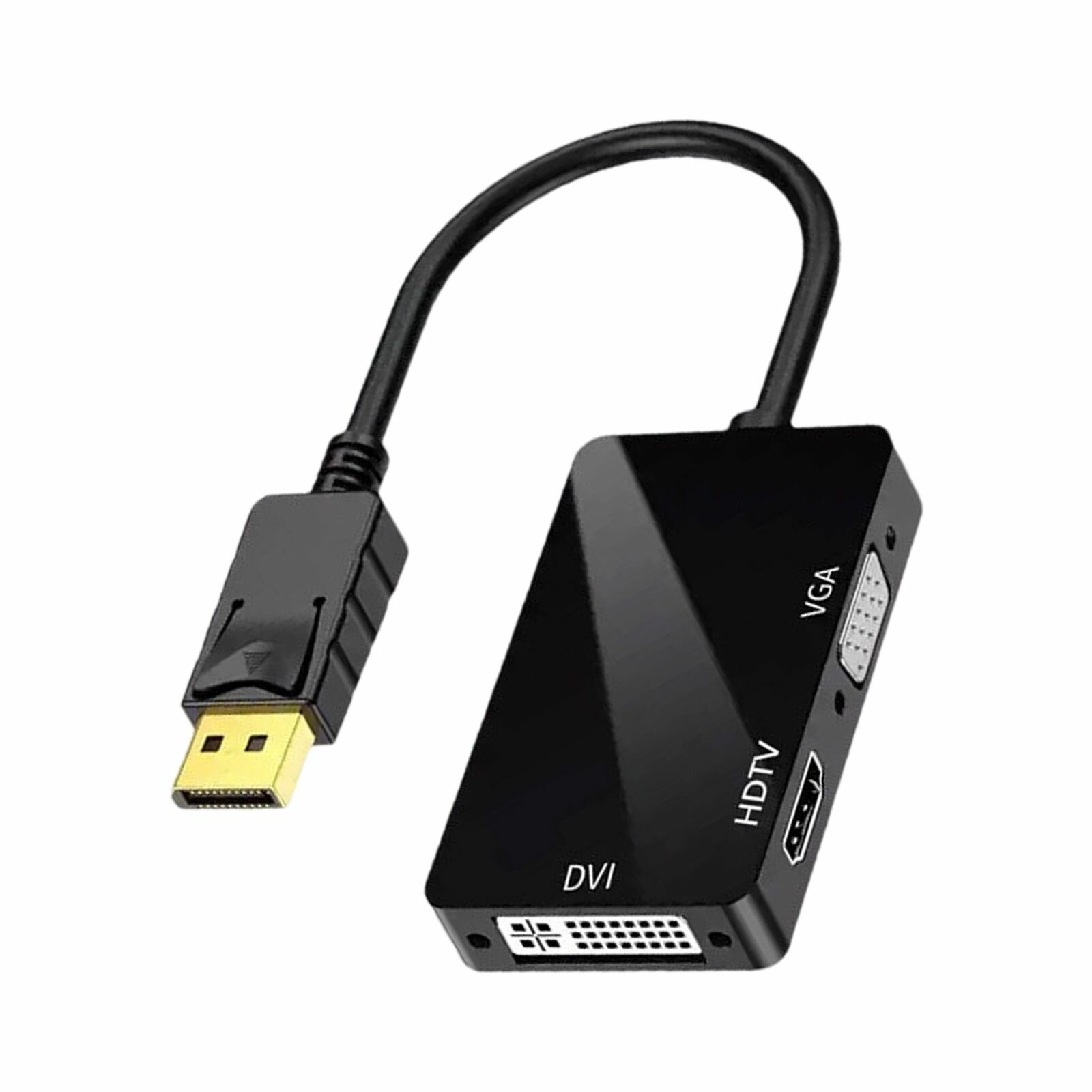 Кабель DisplayPort на HDTV VGA DVI позолоченный для монитора адаптер