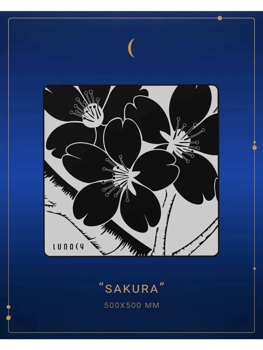 Коврик для мыши Lunacy Slip White Sakura