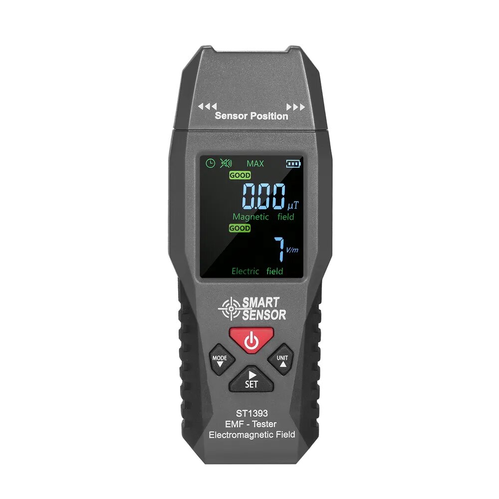 SMART SENSOR ST1393 Измеритель ЭДС Электромагнитное поле Детектор ЭДС Ручной