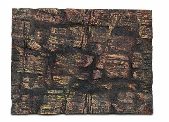 Фон для террариума "Черная скала" 60х45*3.5 см