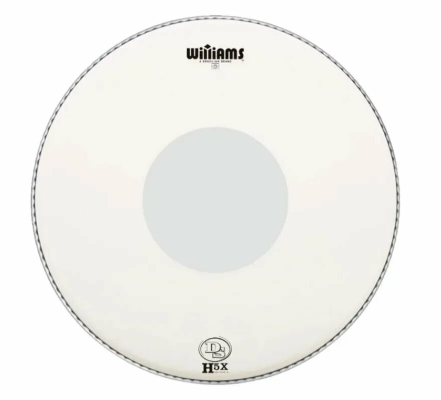 Барабанный пластик для малого барабана WILLIAMS dsH5X-10MIL-14K Hundred Five X 14", двухслойный, с напылением, с точкой (Bottom Dot), 10+10+5 mil
