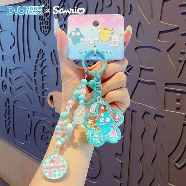 Брелок-кукла из ПВХ Sanrio Hello Kitty Cinnamon Dog My Melody Coolmi Starlight Dance Series, милый брелок для упаковки книг.