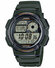 Наручные часы CASIO Collection, зеленый