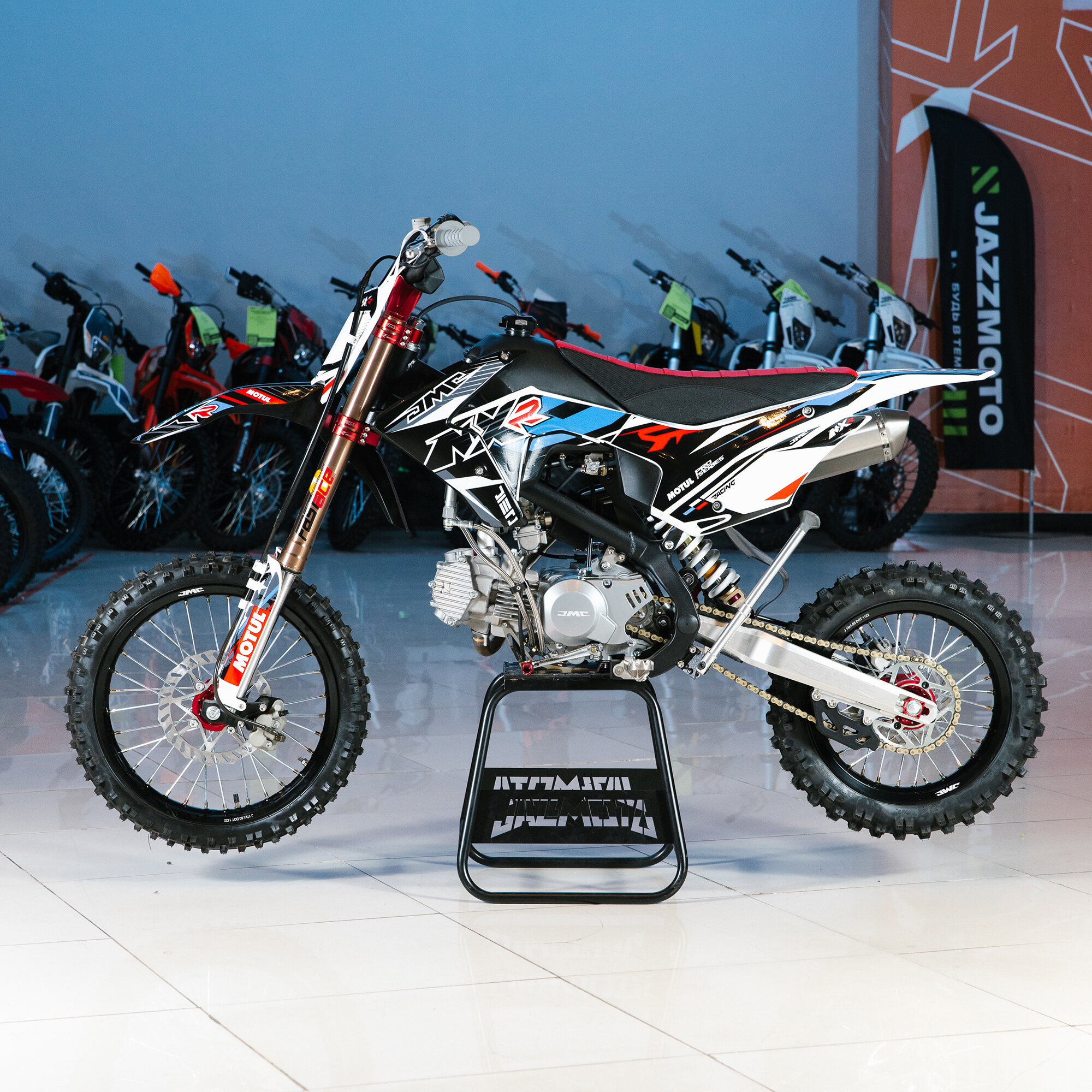 Питбайк JMC 160 MXR V3.0, 160 куб. см, кроссовый, мощность 13 л. с.