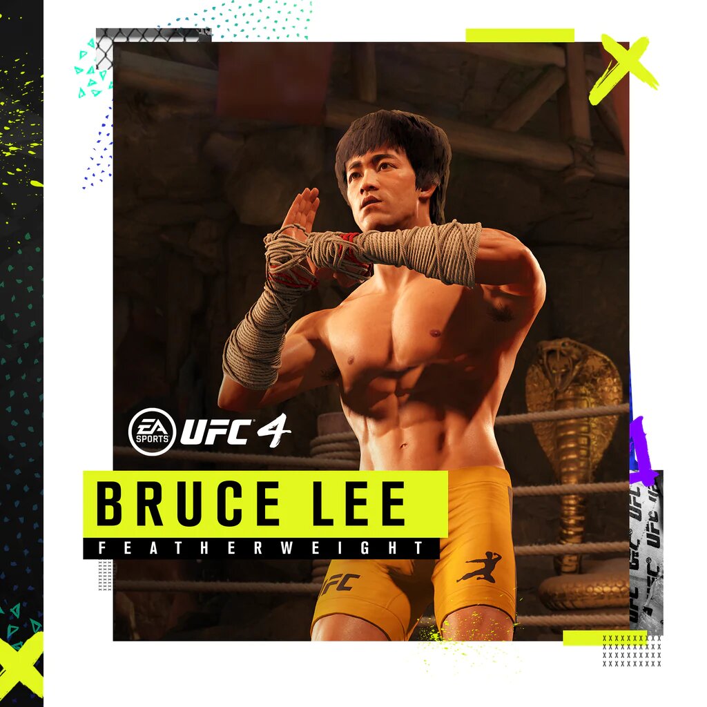 Дополнение UFC 4 - Bruce Lee Featherweight, цифровое издание PlayStation 4, регион Турция / код пополнения баланса