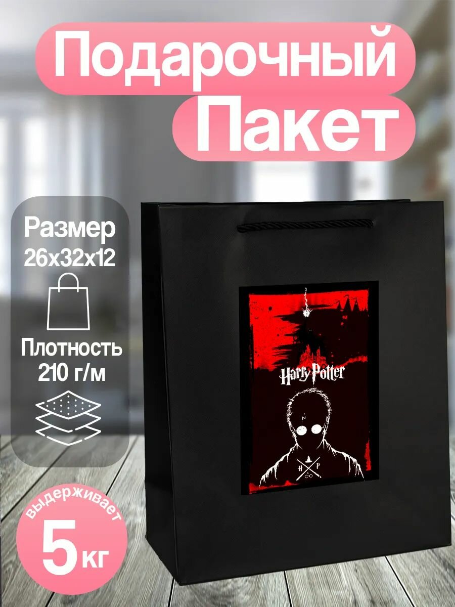 Пакет подарочный Гарри Потер
