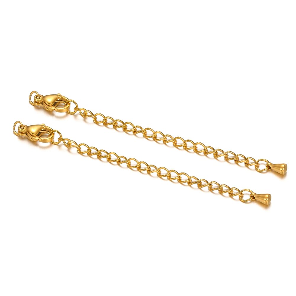 Цепочка удлинитель для браслетов и ожерелий, Gold 5