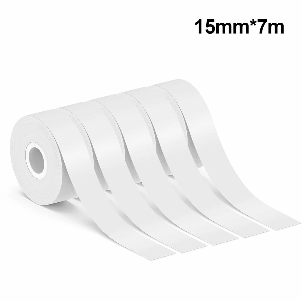 Лента для принтера Marklife P12, 15mm*7m, 5PK White Label