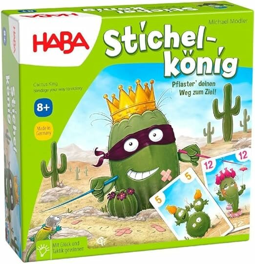 Детская настольная игра Haba - "Кактус-король", карточная игра, от 8 лет - 1307156001