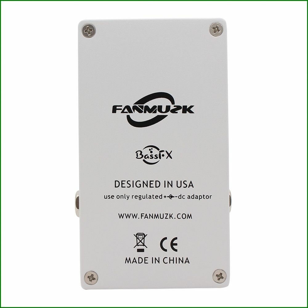 Эксклюзивный предусилитель для басгитары FANMUZK OCTOPUS BOOSTER Bassfx с трехполосным эквалайзером и тру байпасом