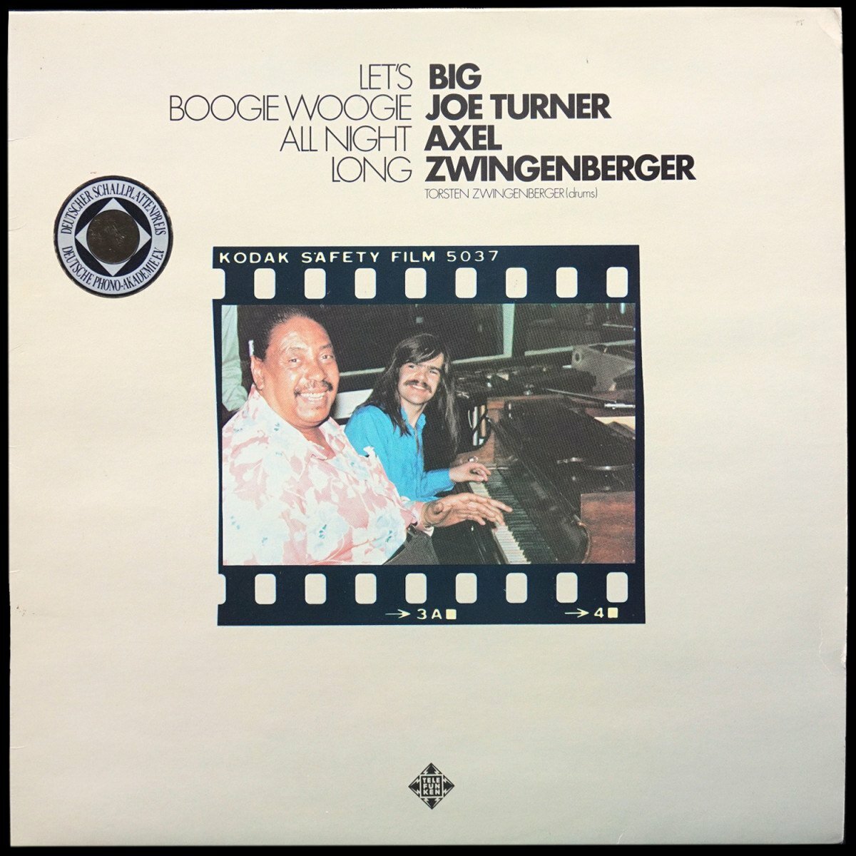 Виниловая пластинка Telefunken Big Joe Turner – Let's Boogie Woogie All Night Long