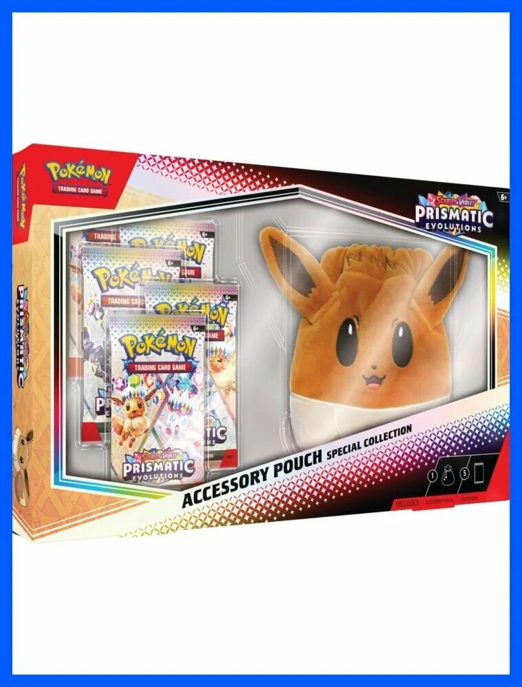 Настольная игра Pokemon TCG Prismatic Evolutions Accessory Pouch Special Collection
