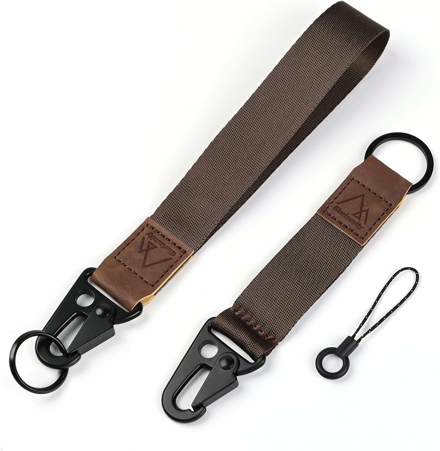 Держатель брелока на запястье, ремешок для ключей для женщин и мужчин, ремешок для ключей от машины (2 шт.)…