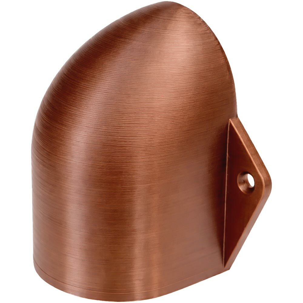 Адаптер для ввода гофры в стену 16мм угловой универсальный медный / Ввод кабеля в гофре 3D печать