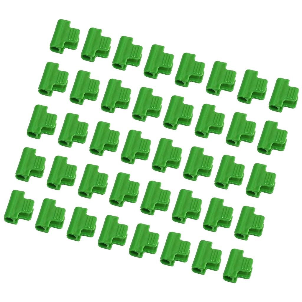 Упаковка из 40 штук, зажим для формы теплицы, пластиковый зажим для теплицы