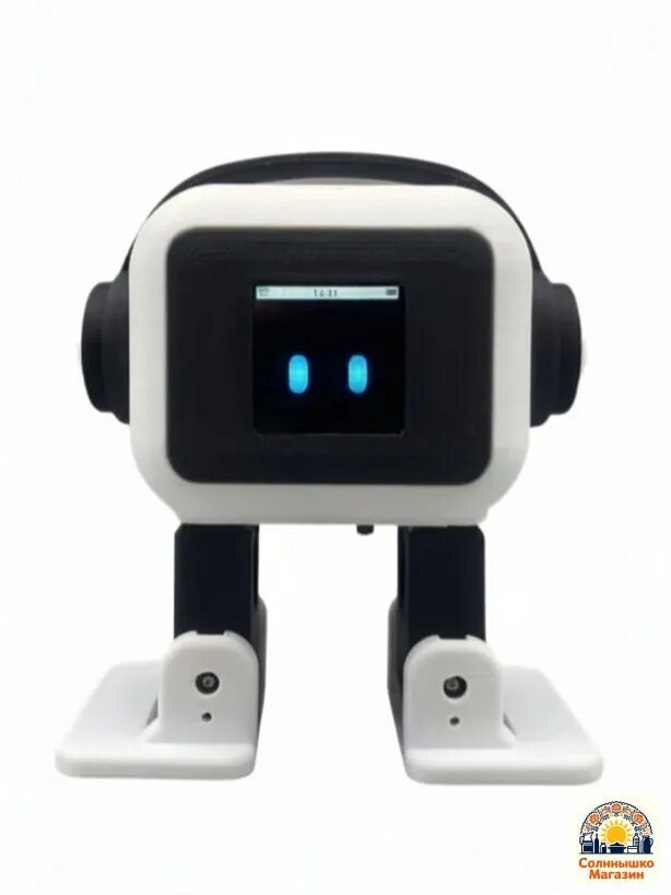 Игрушечный робот на базе ESP32-S3, белый/хаки/черный, управление со смартфона, музыкальный, развивающий, светящийся
