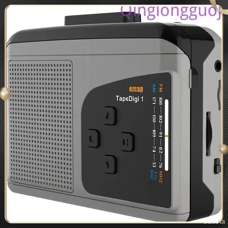 Ezcap TapeDigi 1 Кассетный плеер черно-серый с FM-тюнером