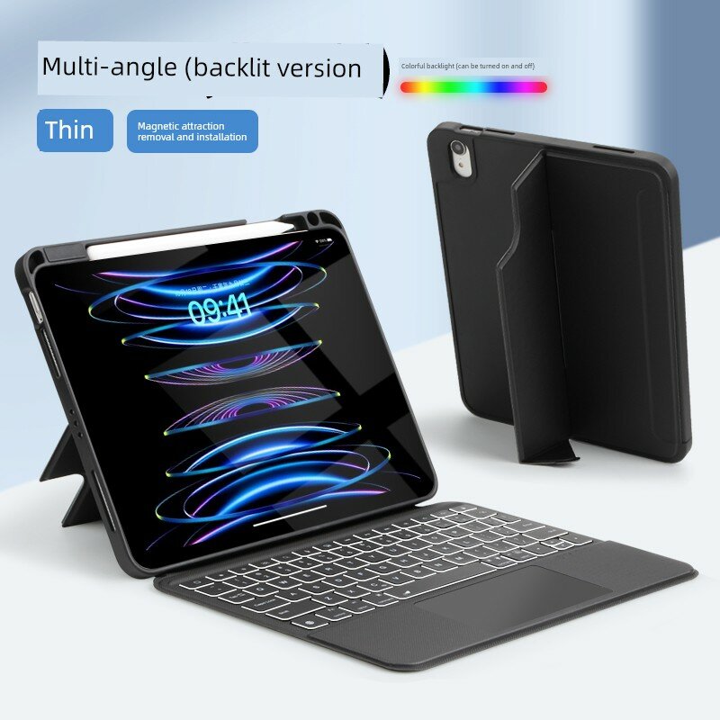 Клавиатура для iPad Air3/4/5/6/7, съемная магнитная клавиатура для iPad10.2 7-го/8-го/9-го поколения, pro 11inch