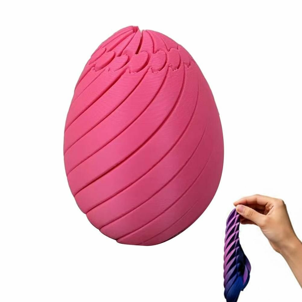 3D-печатное скользкое антистресс-яйцо