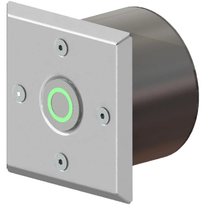 Адаптер Xenozone для пьезокнопки, квадратная лицевая, AISI-316, цена - за 1 шт