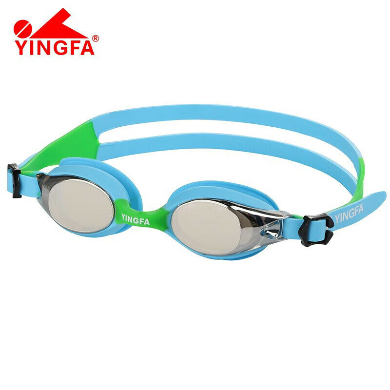Спортивные очки YINGFA для детей с антифоговым покрытием и антибликовым эффектом Цвет：Зеленый/Синий [Покрытие,