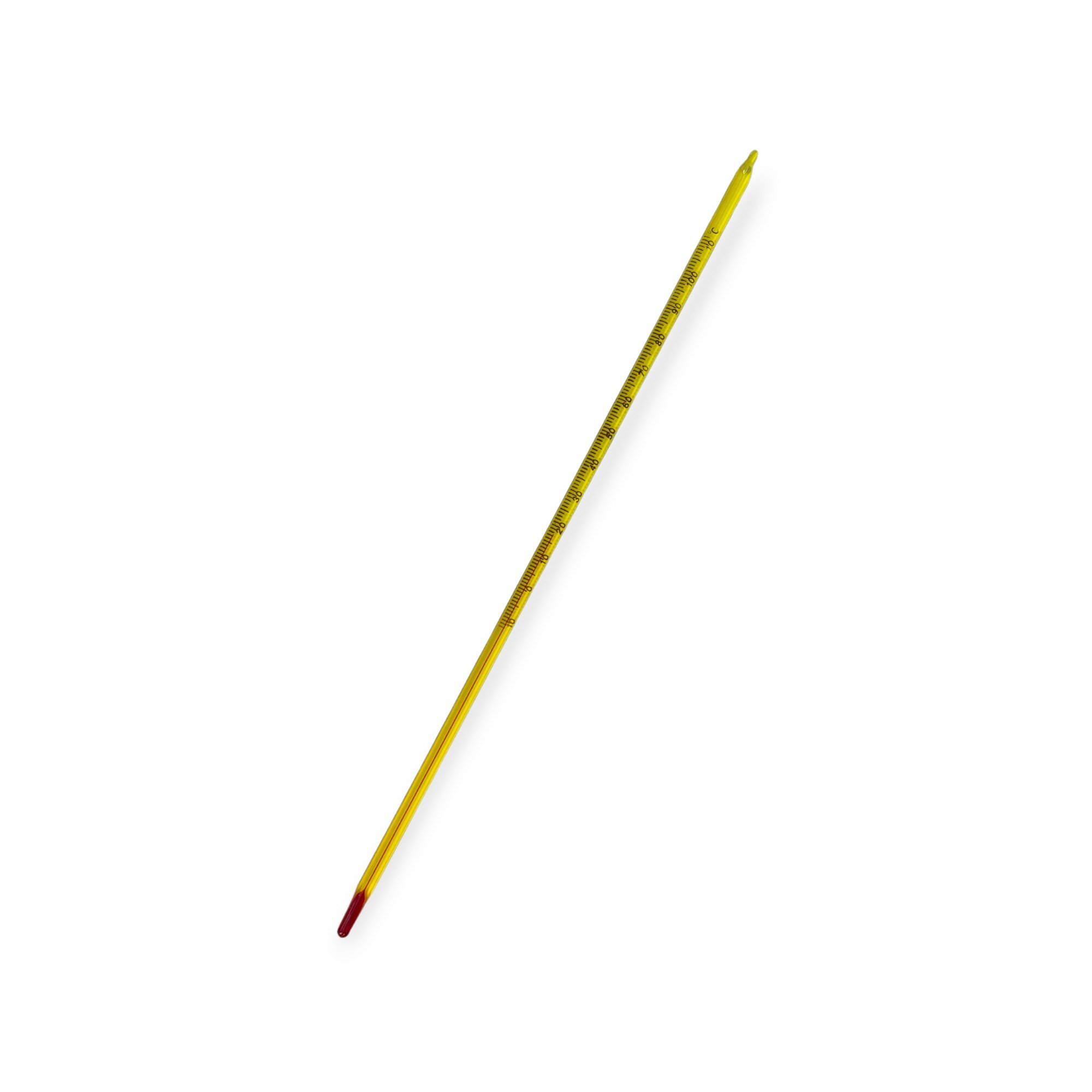 Термометр спиртовой стеклянный 10 - 110°С в пластиковом чехле