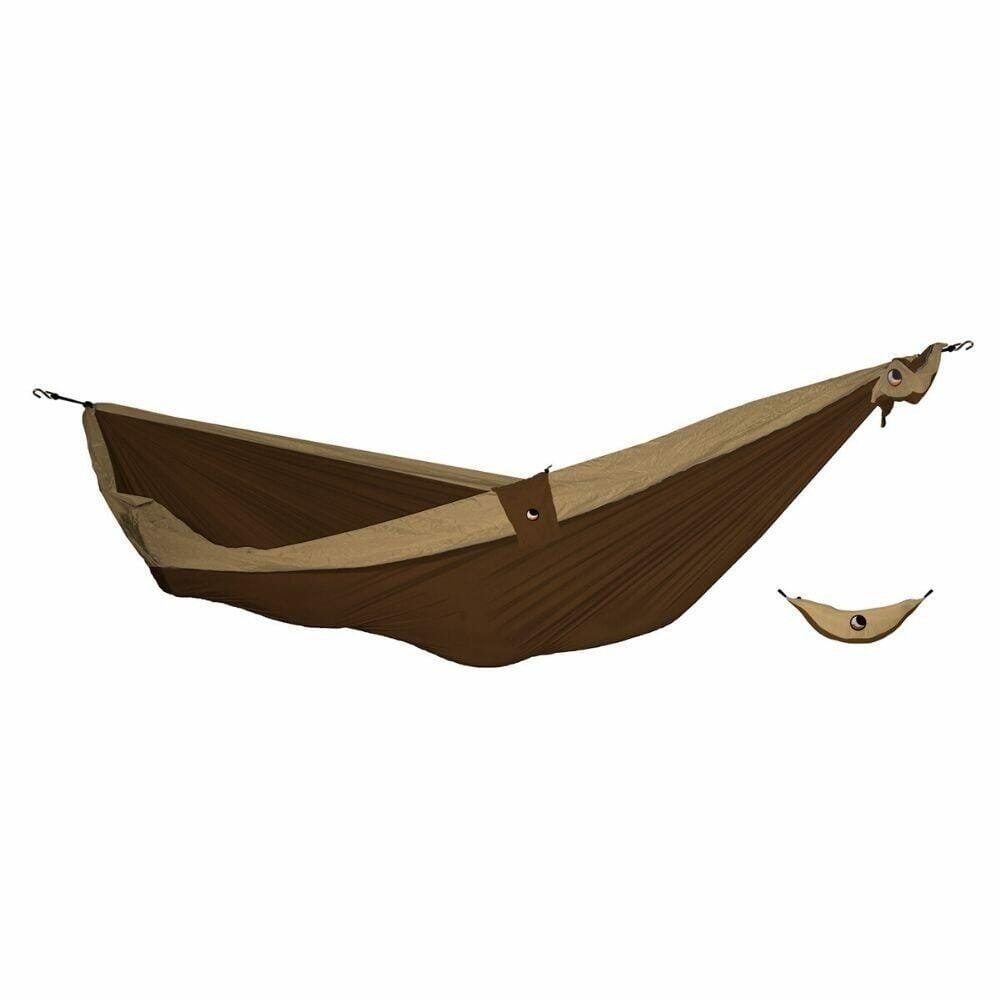 DECATHLON Гамак Ticket To The Moon Double Hammock, коричневый, 200x320 см, нагрузка 200 кг