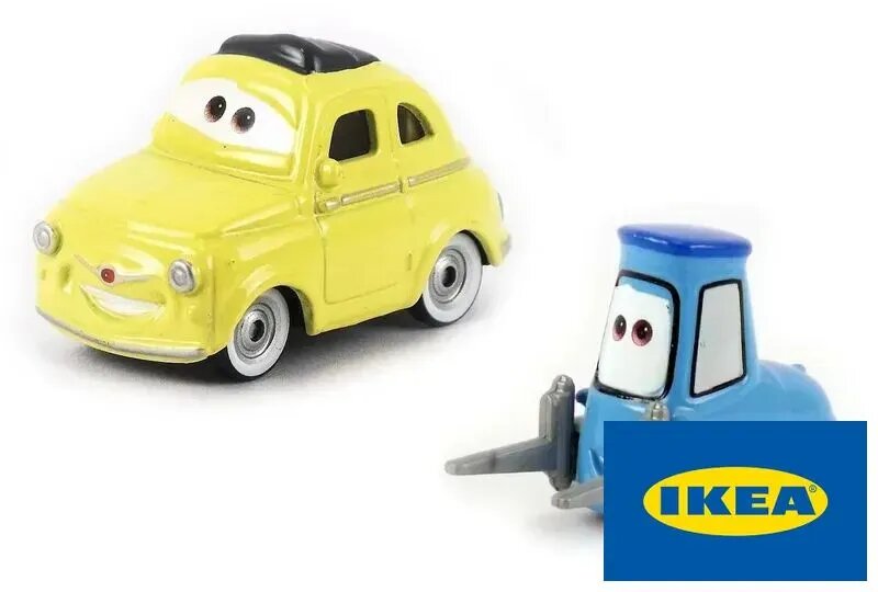 Машинки Тачки Гвидо и Луиджи