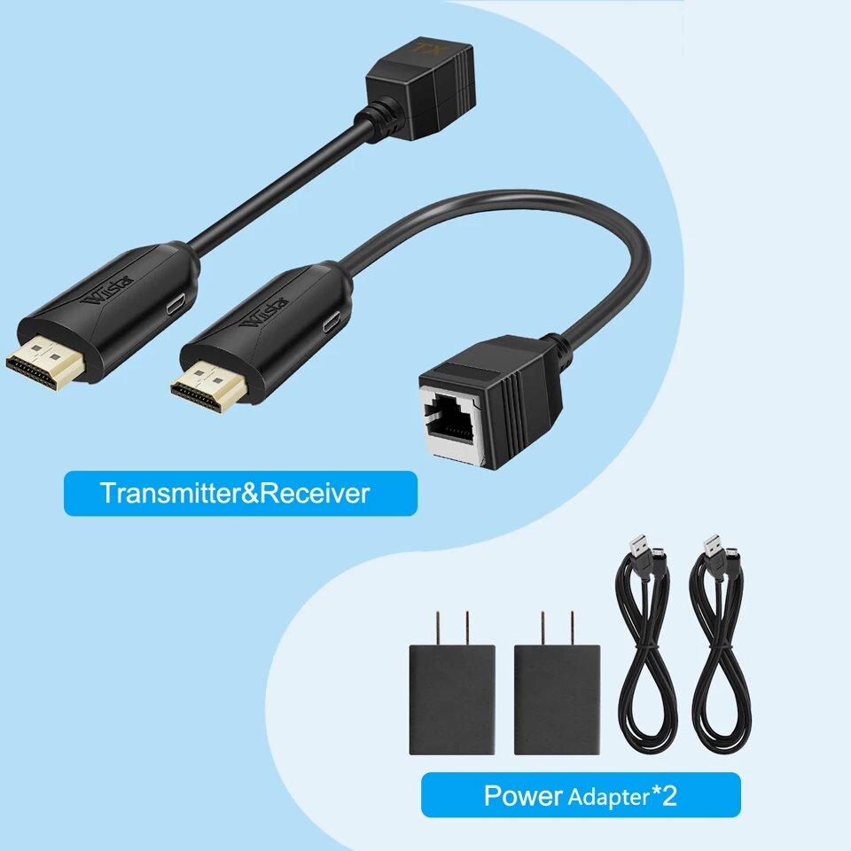 HDMI кабель-удлинитель 1080p 60м ADD 2 EU PLUG