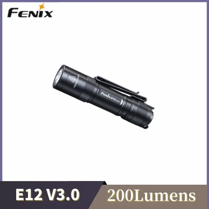 Fenix E12 V3.0 портативный фонарик 200 люмен