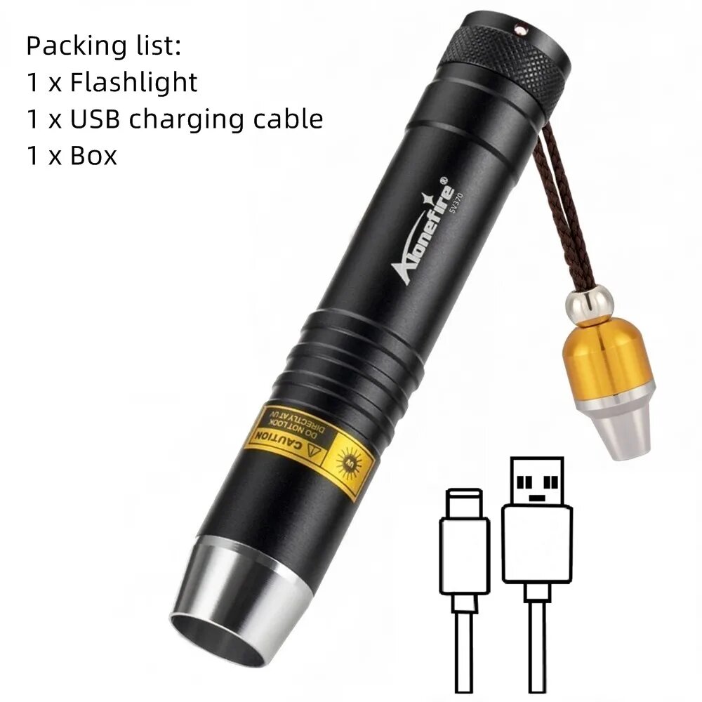 3-в-1 нефритовый идентификационный фонарь 3 светодиода белый/желтый/365 нм УФ-фонарик ультрафиолетовые драгоценные камни ювелирные изделия детектор янтаря рабочая лампа