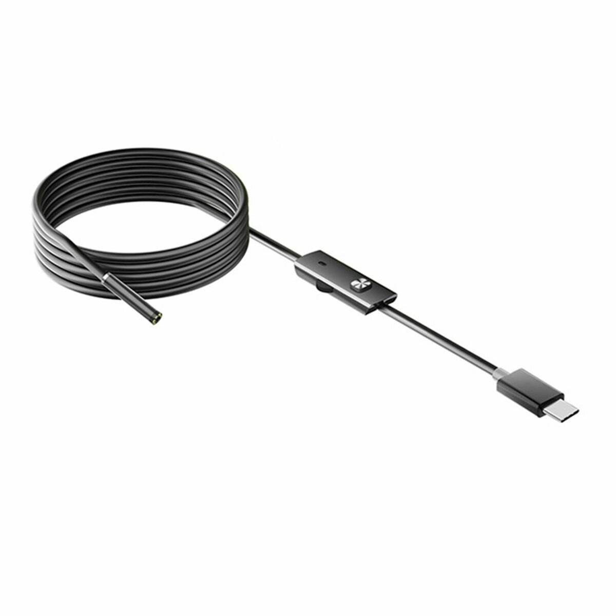 Эндоскоп TYPE-C OTG 7,0 мм, эндоскопическая камера, водонепроницаемость IP67, 6 светодиодных фонарей, для Android, проверка двигателя автомобиля.