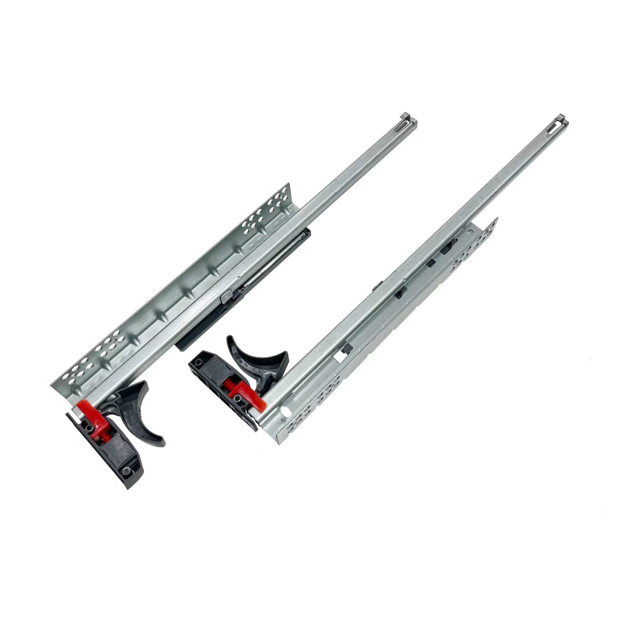 Направляющие ск. монтажа EVA Quadro част. выдвижения с дов. с фиксатором 300мм