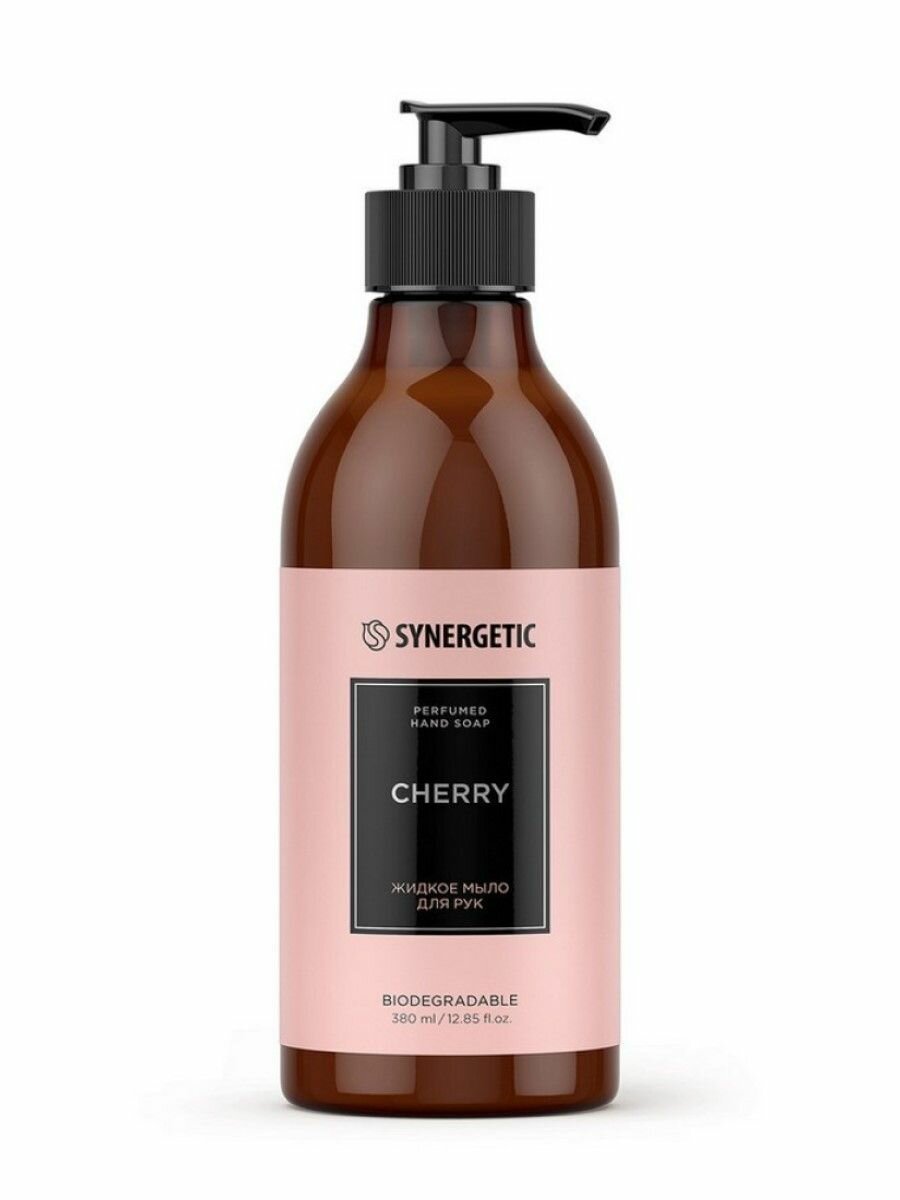 Synergetic Cherry Мыло для рук и тела вишня 380мл