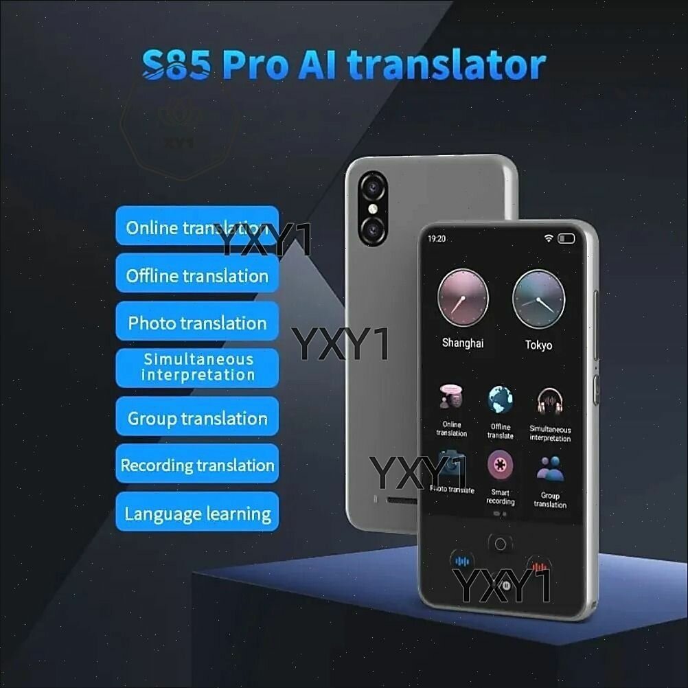 S85pro Переводчик Голосовой Без Интернета: Взаимный Перевод 139 Языков, Офлайн-Перевод Фото, Для Отраслей