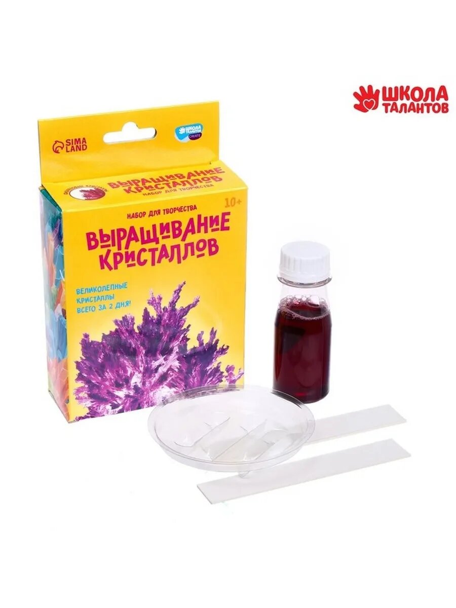 Набор для выращивания фиолетовых кристаллов