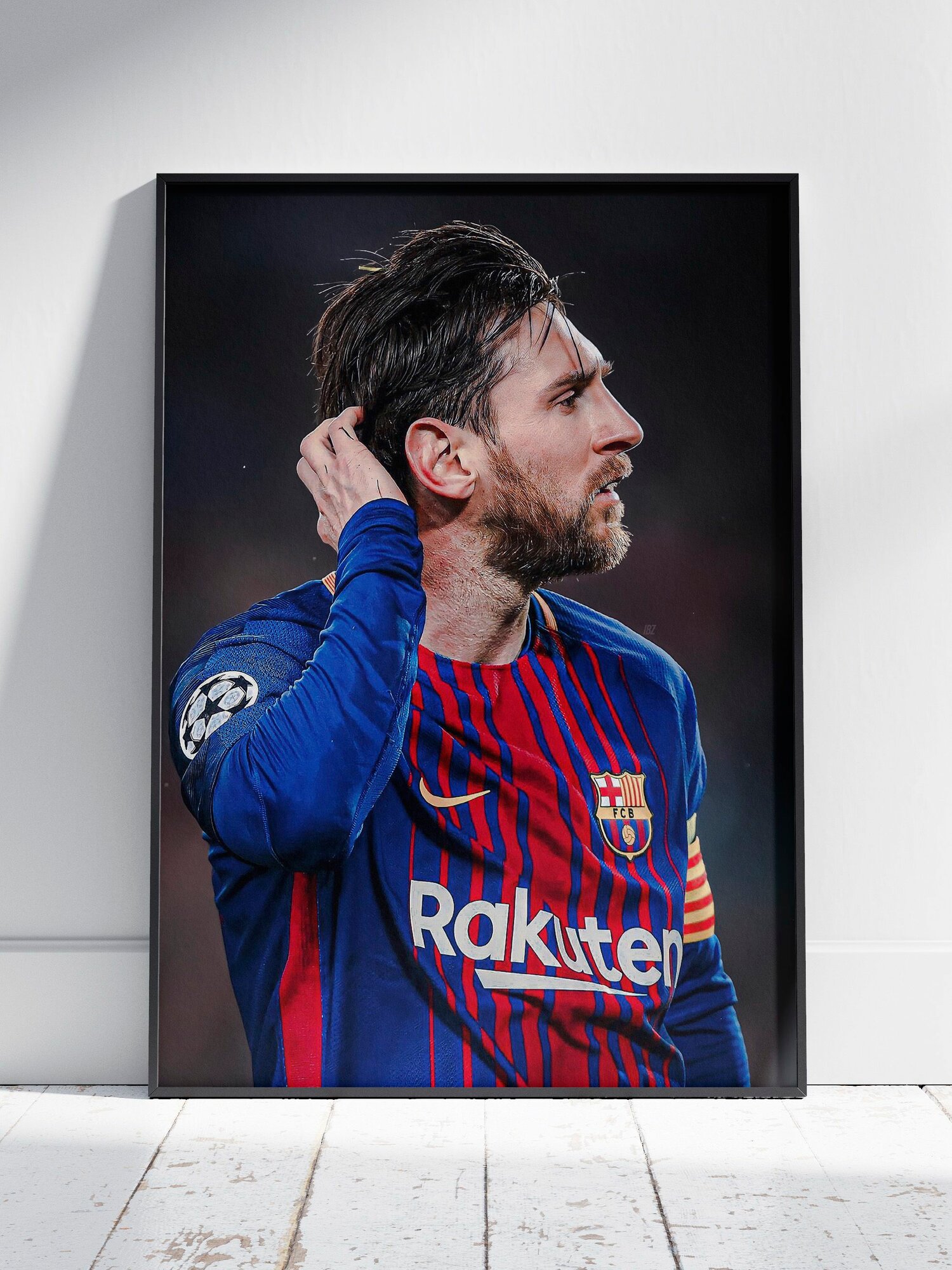 Плакат на стену для интерьера Барселона (Лионель Месси - Lionel Messi 34) - Постер по спорту и физической активности формата A3 (30x42 см)