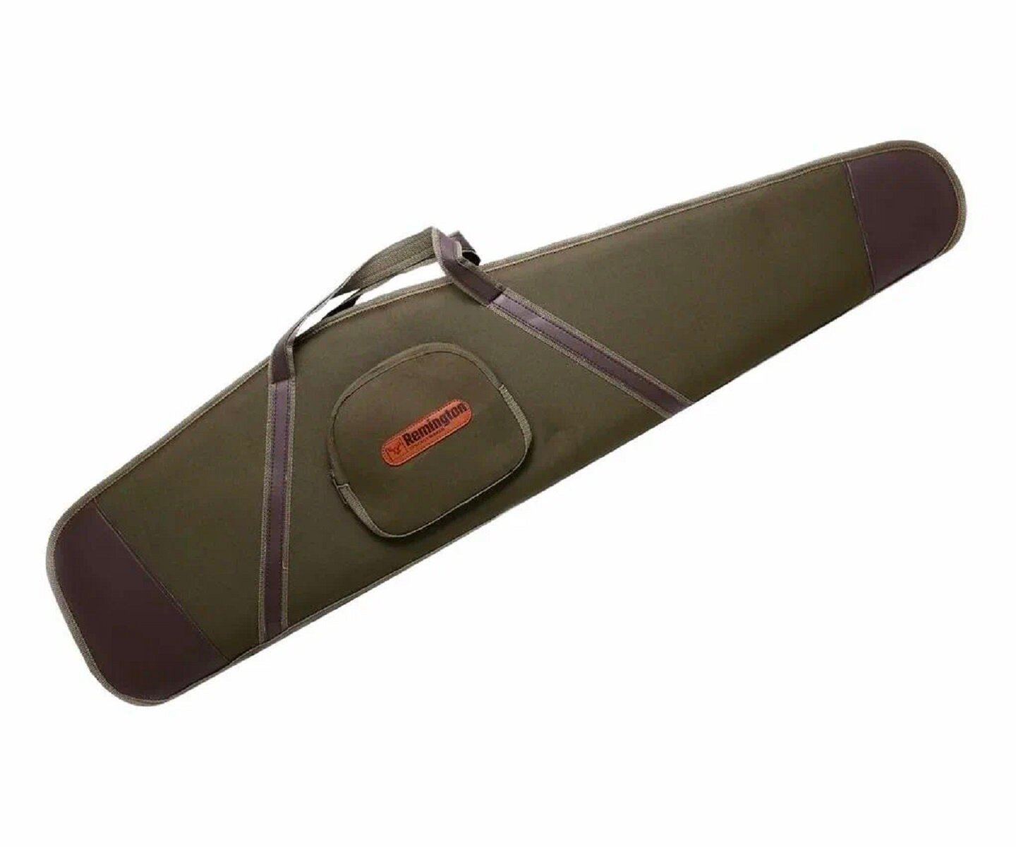 Чехол оружейный Remington, с оптикой, для винтовки/ружья, с поролоном, зеленый