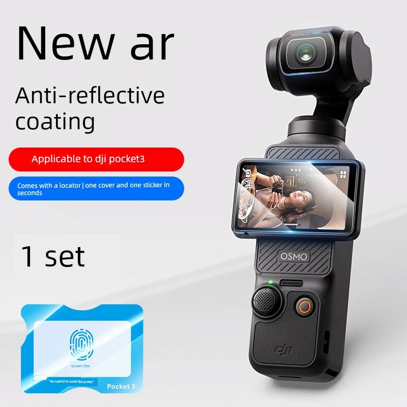 Защитная пленка для экрана DJI Pocket 3 2K с ультра-четким покрытием, одна штука для смартфона и камеры